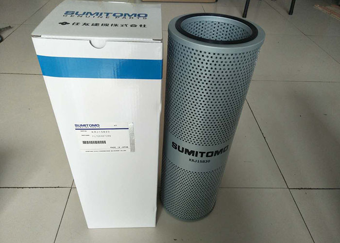 KRJ15830 Sumitomo 210-5 240-5 350 360 excavador Hydraulic Return Filter